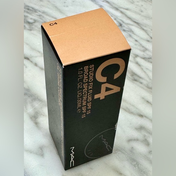 MAC Cosmetics | Makeup | Mac Cosmetics Studio Fix Fluid Spf 5 C4 | Poshmark
